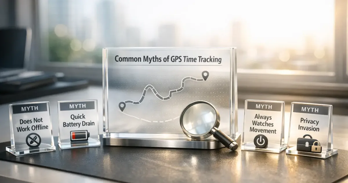 The Truth Behind Common Myths of GPS Time Tracking