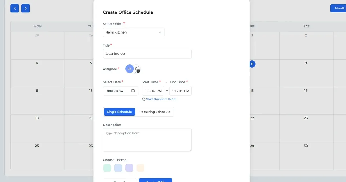 How to schedule office shifts?
